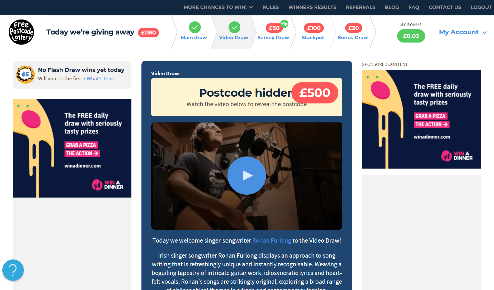 Free Postcode Lottery Review | 100% Free to Enter! • Lottery Critic